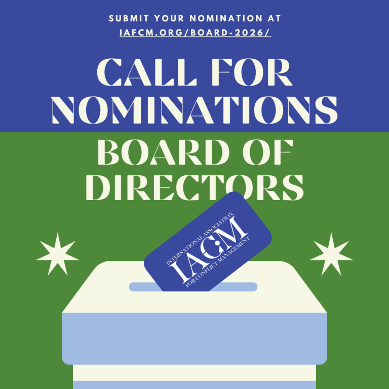 International Association for Conflict Management – IACM